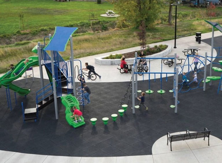 Playground Surface Material Comparison Chart | PlayQuest